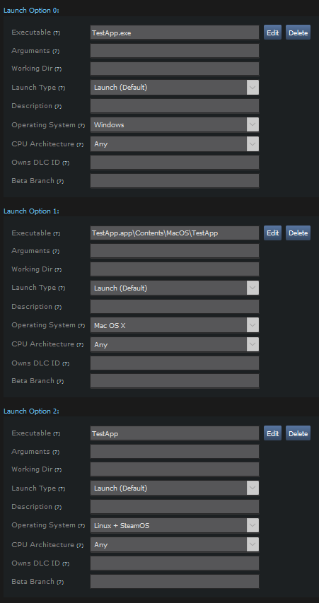 Windows, macOS, Ubuntu: Steam - Setting Up Steamworks – GameMaker Help Centre
